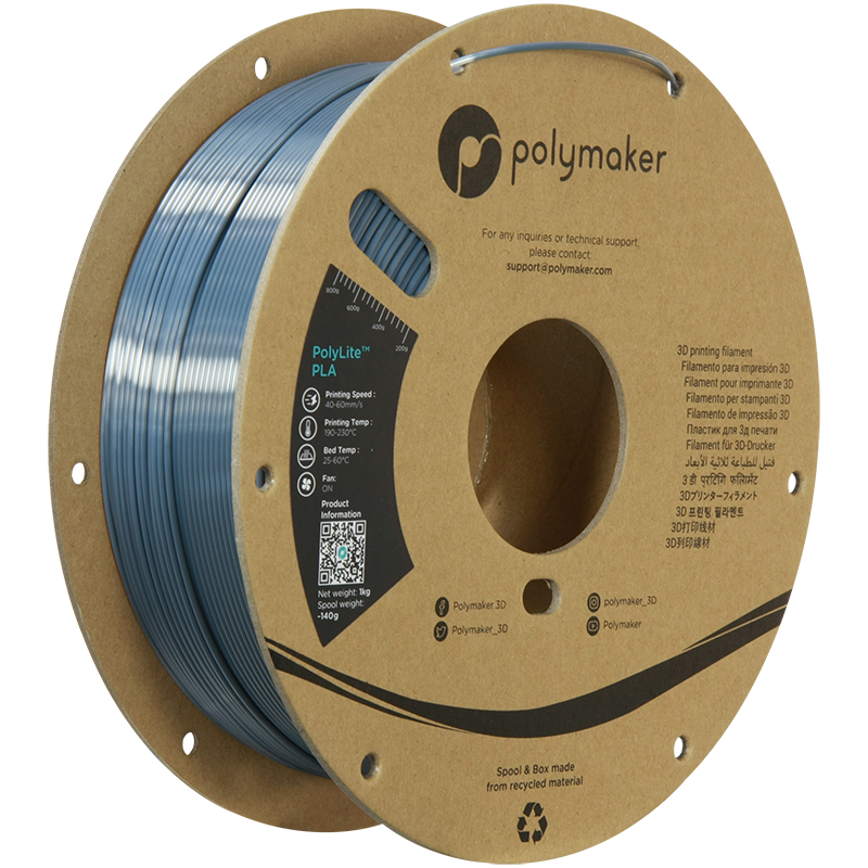 Polymaker PolyLite Silk PLA Filament | 3Dmensionals